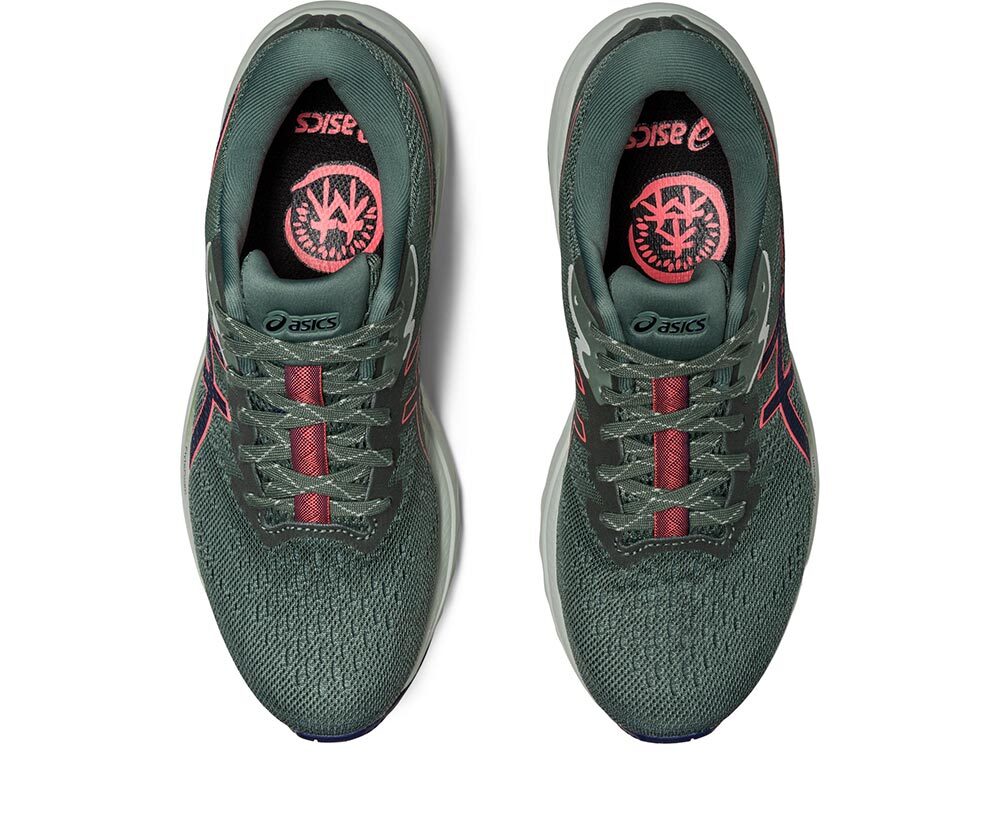ASICS GT-1000 11 Trail Hardloopschoenen Groen/Roze Dames