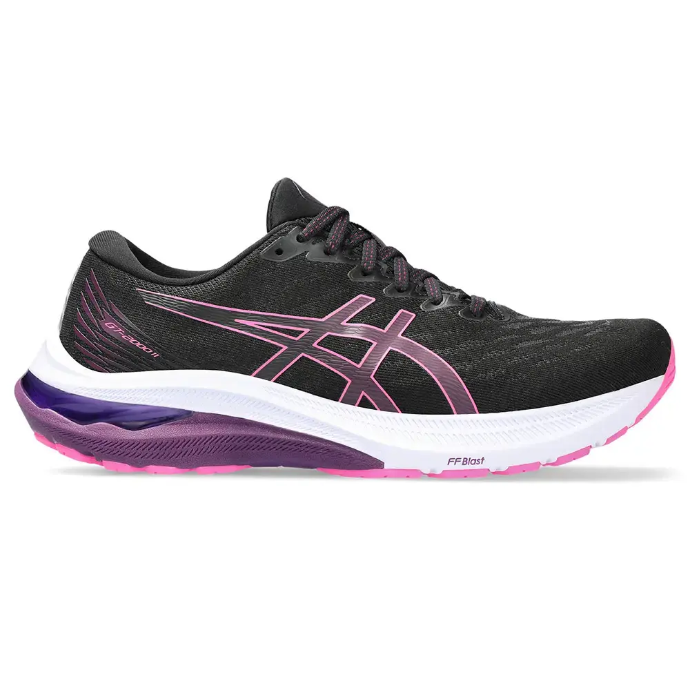ASICS GT-2000 11 Hardloopschoenen Zwart/Roze Dames