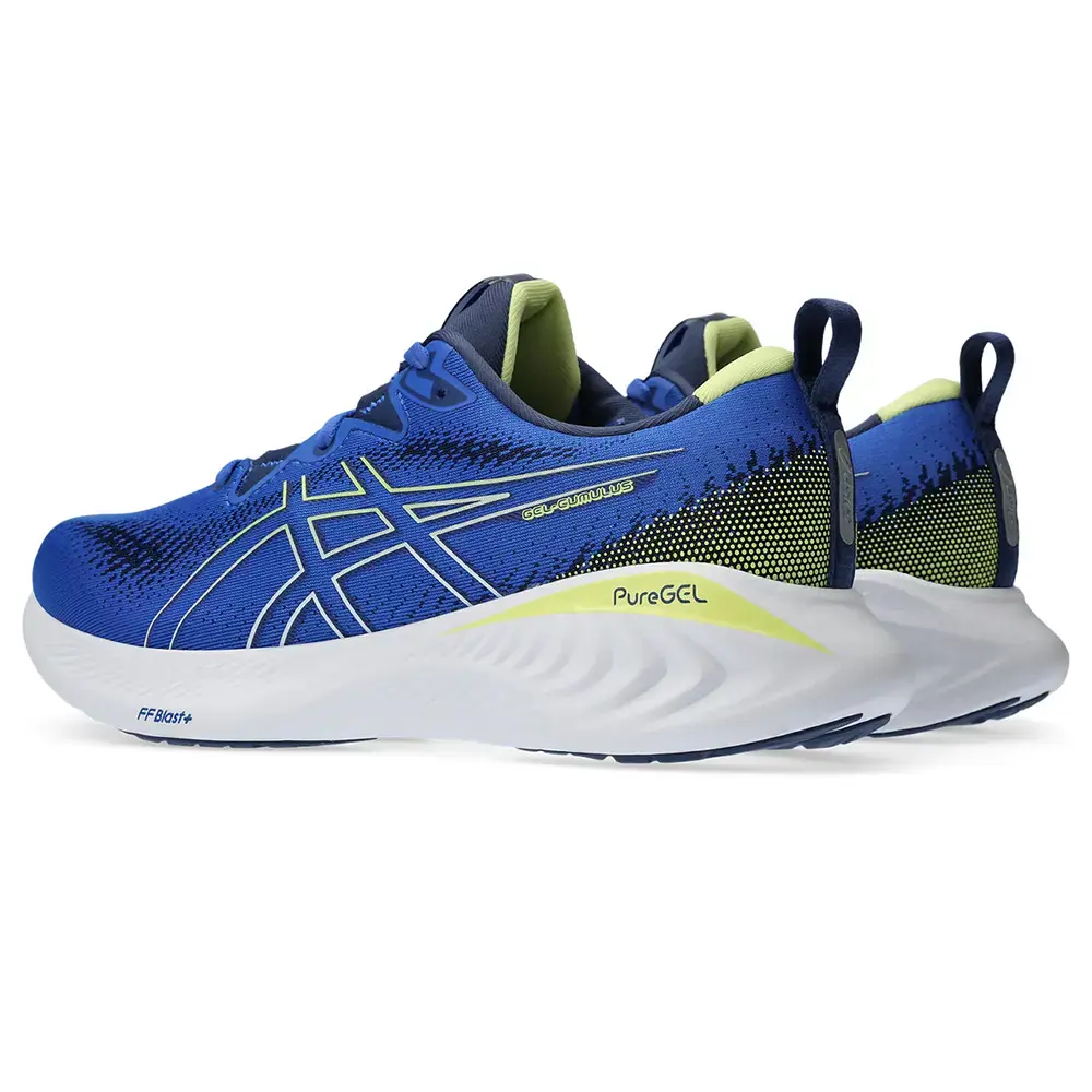 ASICS Gel-Cumulus 25 Hardloopschoenen Blauw/Geel Heren