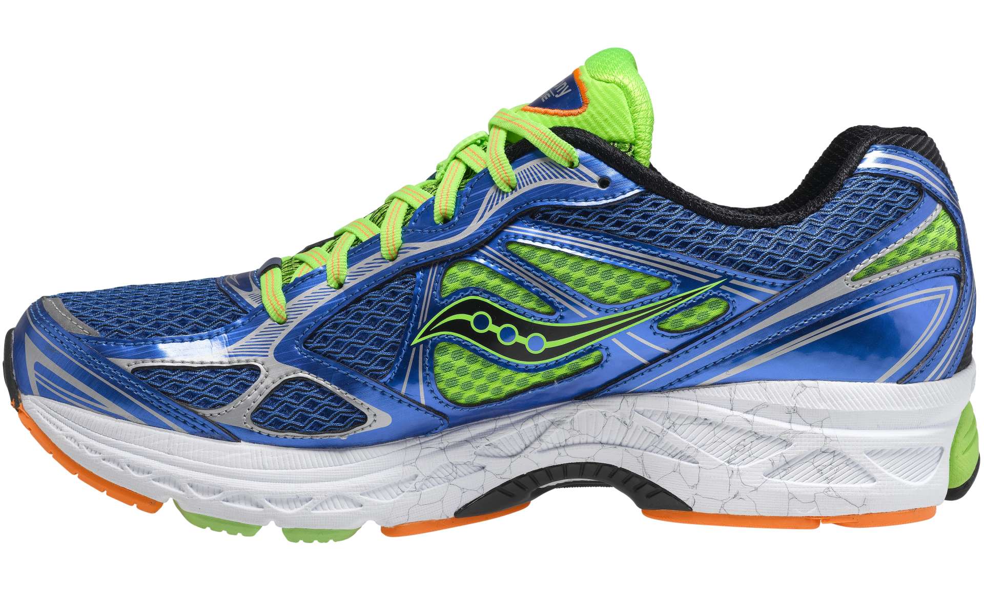 Saucony Guide 7 Hardloopschoenen Blauw/Groen Heren