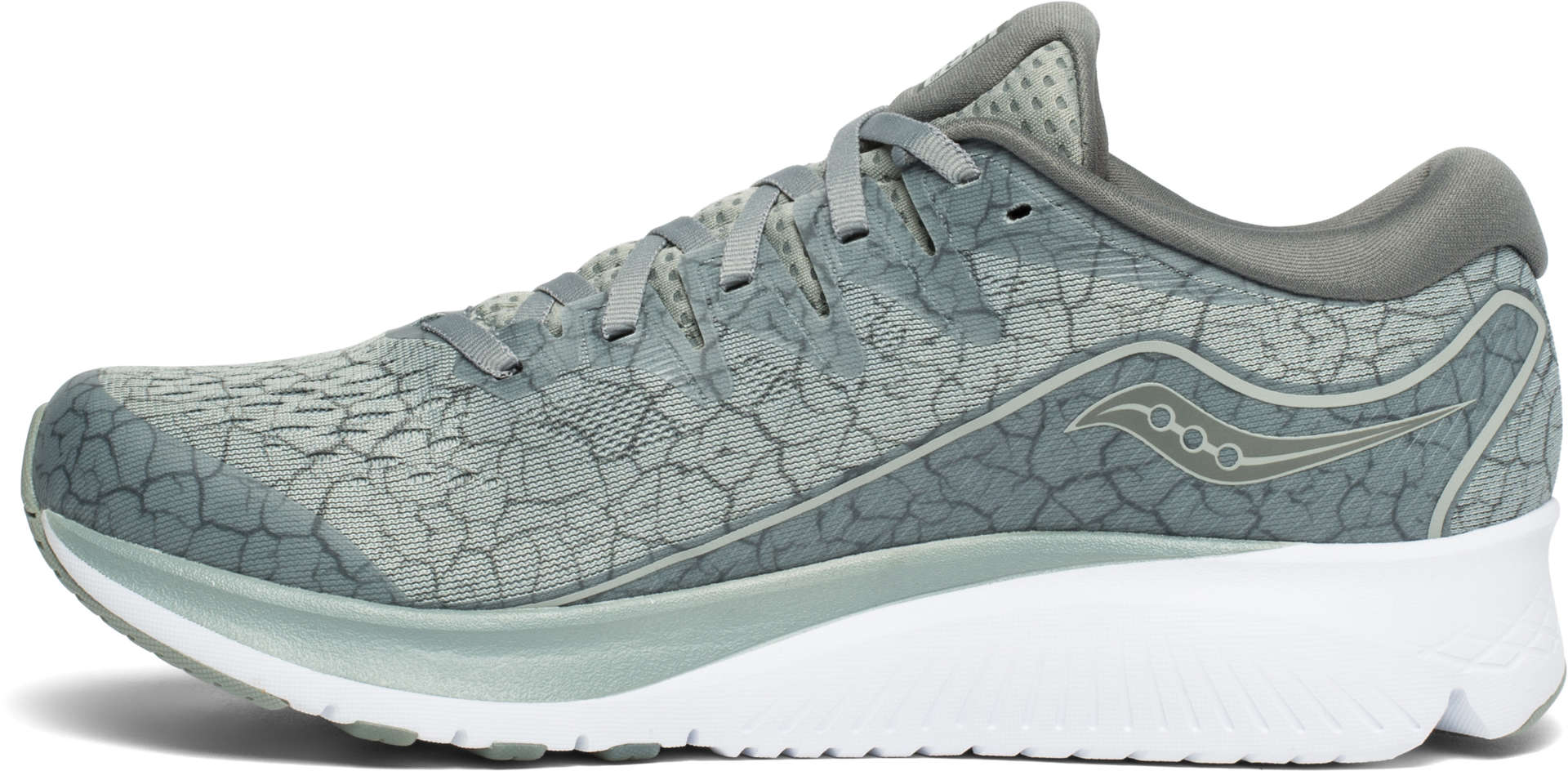 Saucony Ride ISO 2 Hardloopschoenen Grijs/Wit Heren