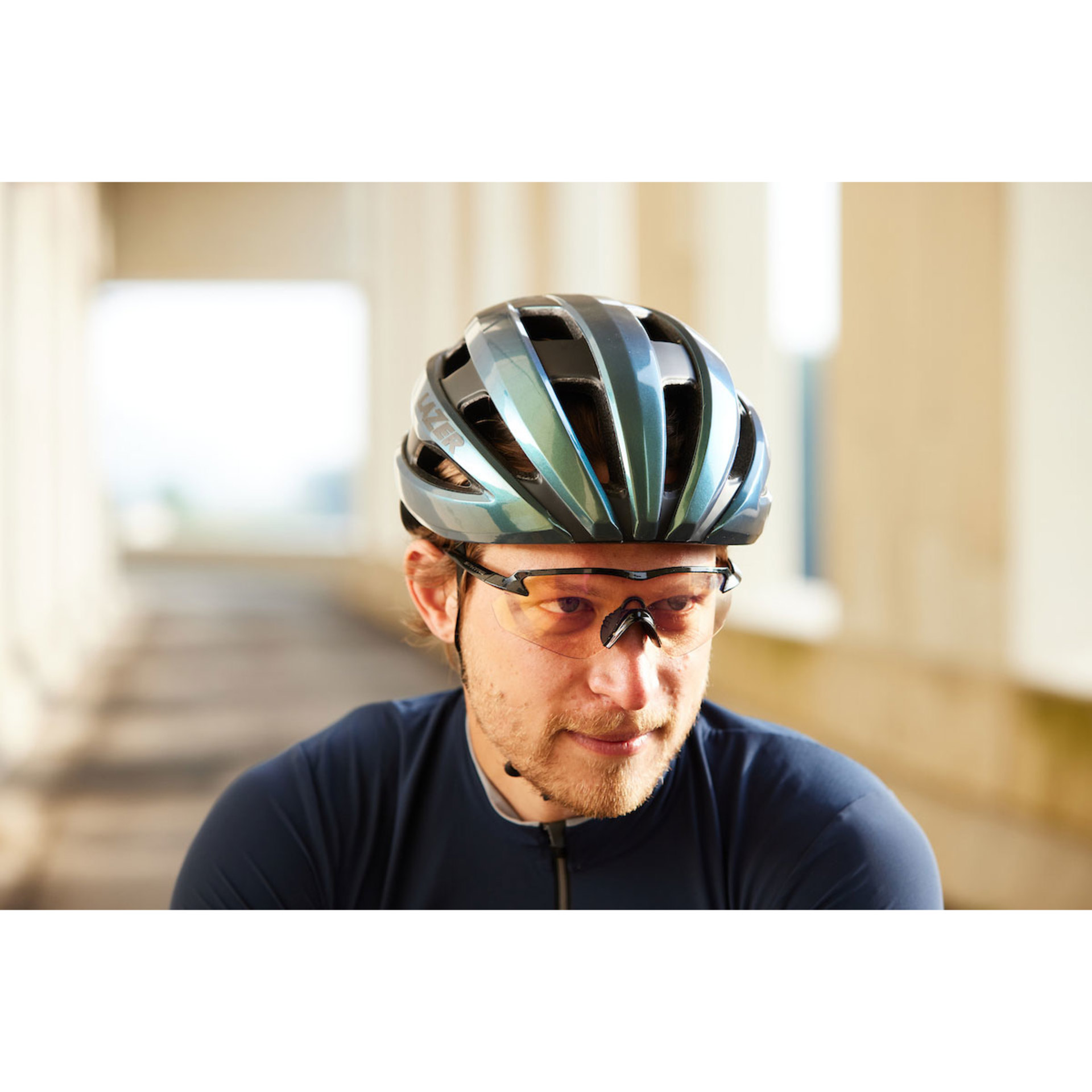 Lazer Sphere MIPS Limited Blue Haze Race Fietshelm Blauw