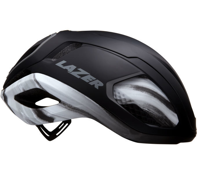 Lazer Vento KinetiCore Race Fietshelm Zwart/Zilver