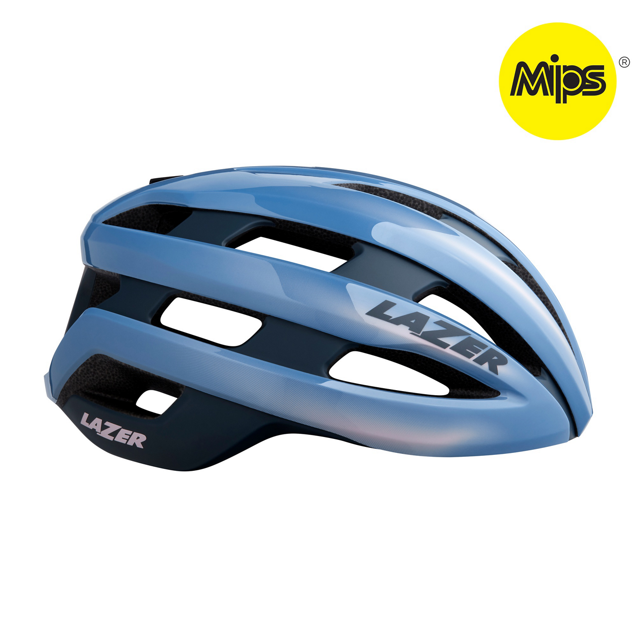 Lazer Sphere MIPS Race Fietshelm Lichtblauw/Paars koop je bij ...