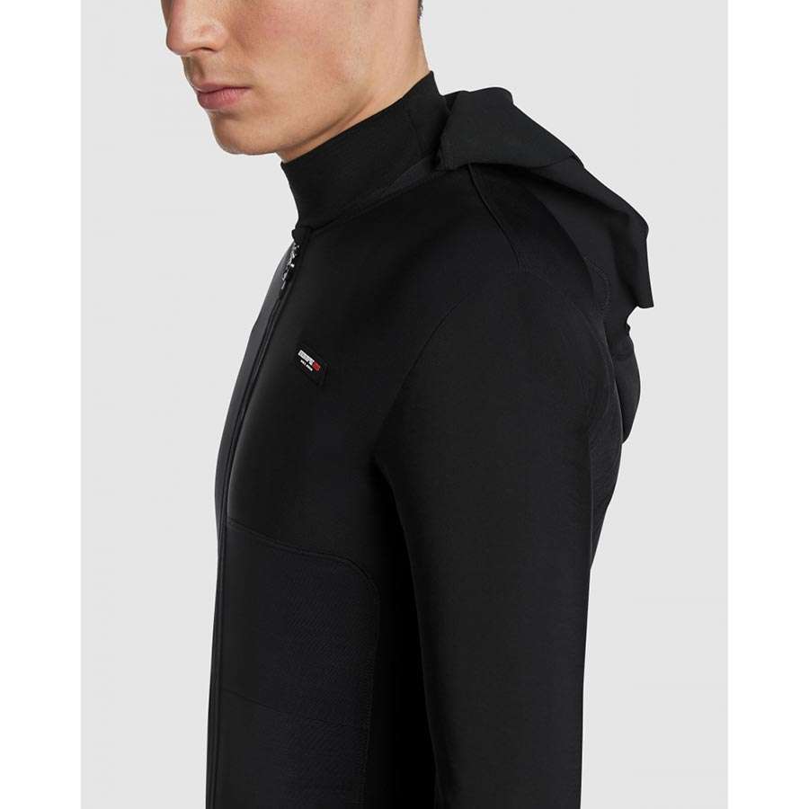 Assos Equipe RS Winter Mid Layer Fietsshirt Lange Mouwen Zwart/Blauw Heren
