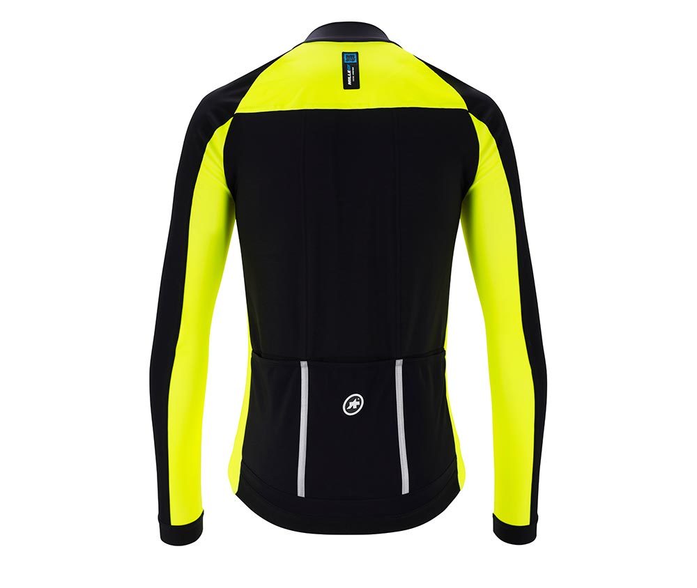 Assos MILLE GT Winter EVO Fietsjack Fluo Geel Heren