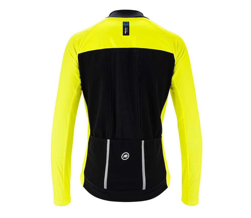 Assos MILLE GT Ultraz Winter EVO Fietsjack Fluo Geel Heren