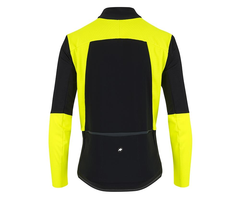 Assos Equipe R Habu S9 Winter Fietsjack Fluo Geel/Zwart Heren