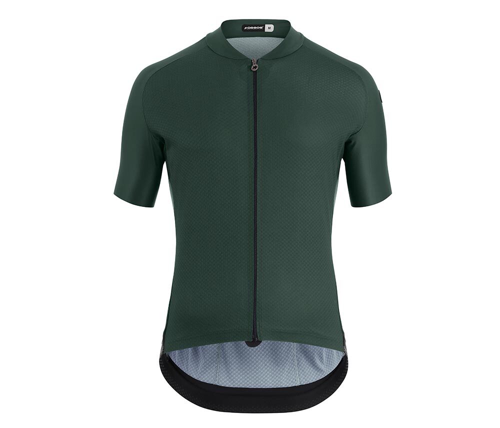 Assos MILLE GT C2 EVO Fietsshirt Korte Mouwen Donkergroen Heren koop je bij Futurumshop.nl