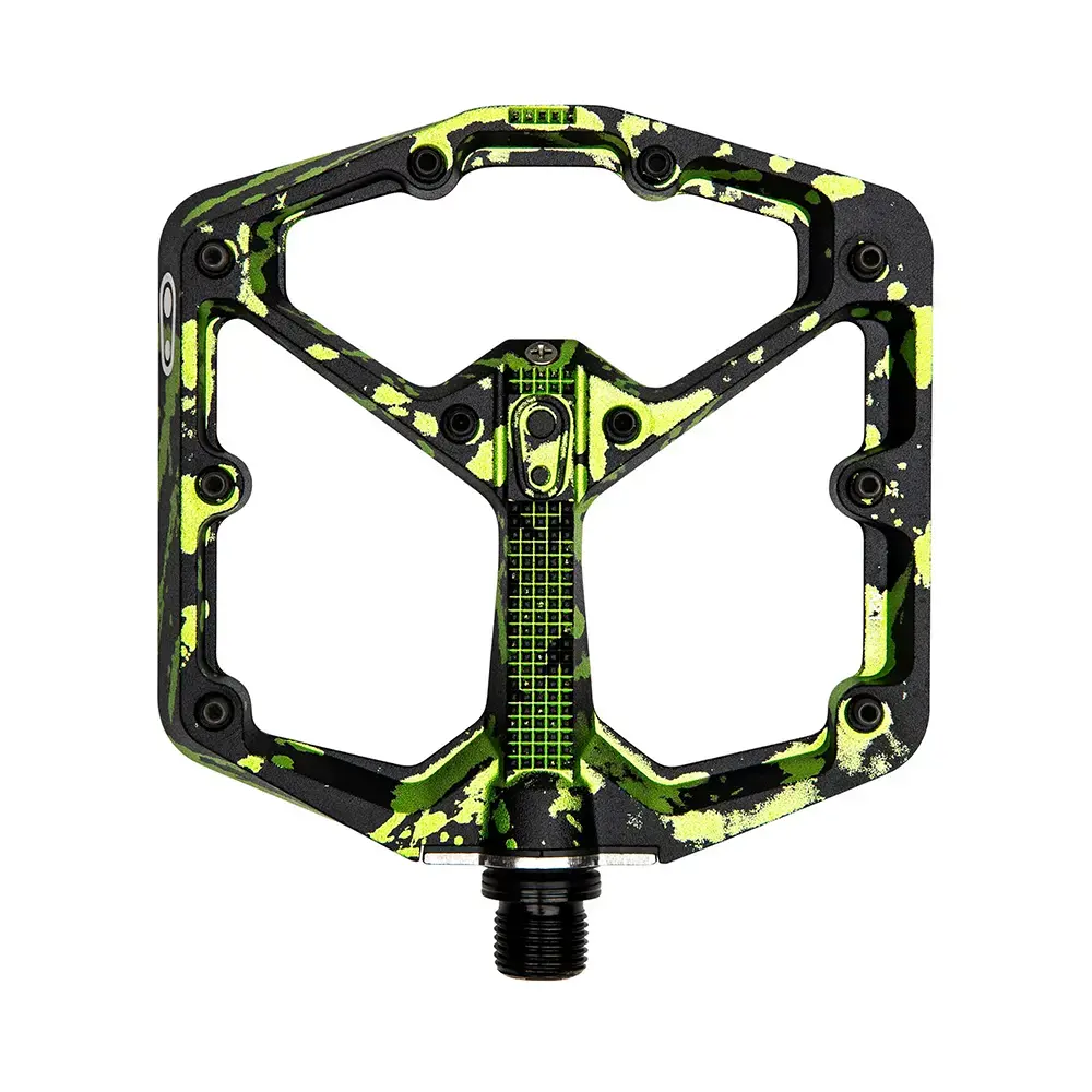 Crankbrothers Stamp 7 Large Splatter Limited Edition MTB Pedalen Zwart ...