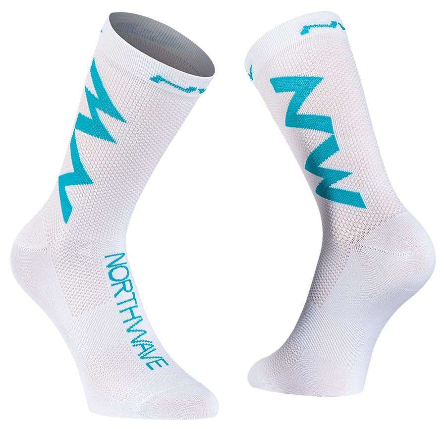 Northwave Extreme Air Fietssokken Wit/Blauw