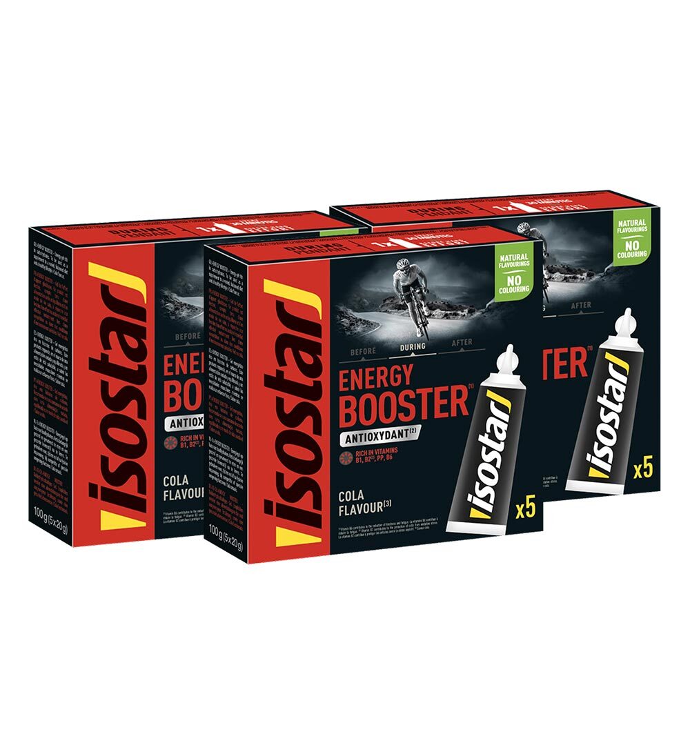 Isostar Energy Booster Cola 12 x 5 stuks koop je bij Futurumshop.nl