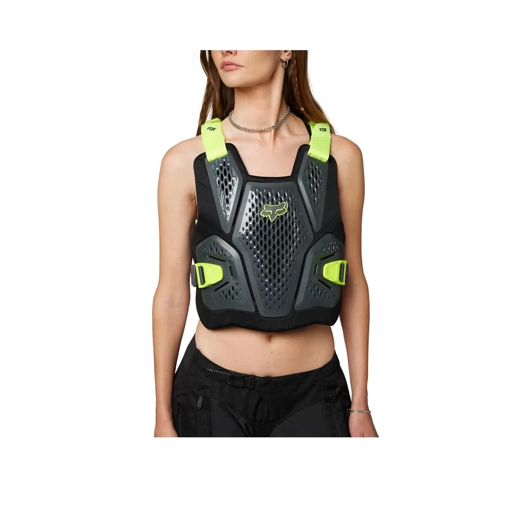 Fox Raceframe Impact D30 Rugbeschermer Grijs koop je bij Futurumshop.nl