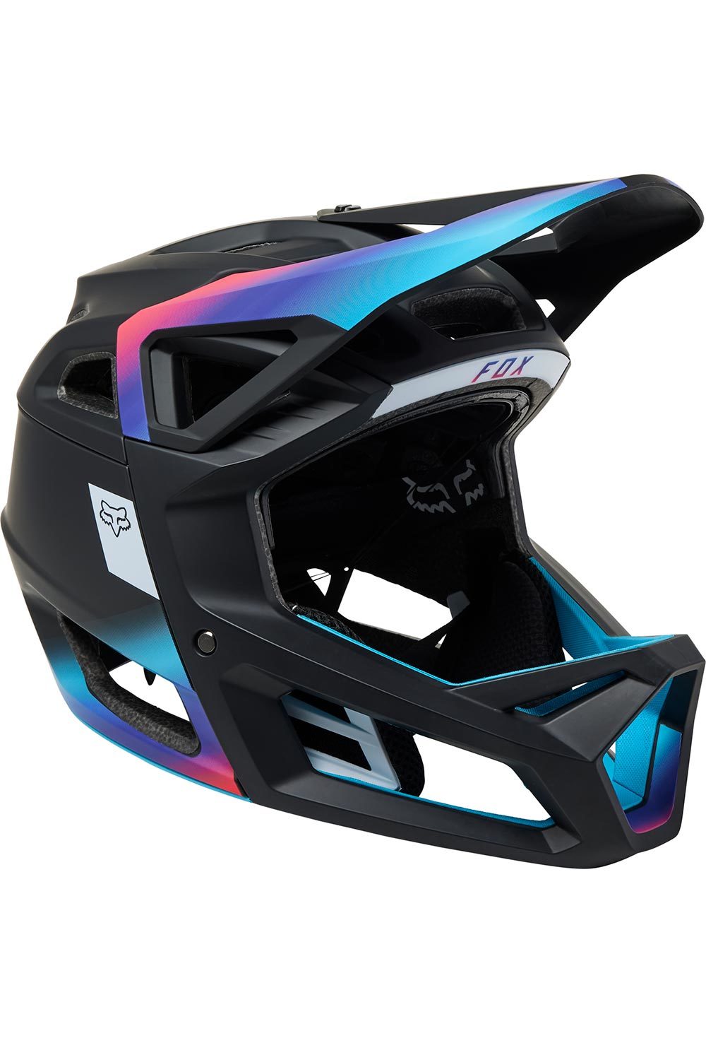Fox Proframe Pro Downhill Fietshelm Zwart/Multi koop je bij Futurumshop.nl