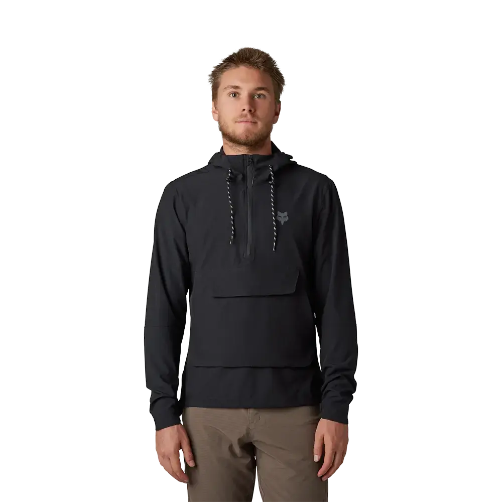 Fox Ranger Wind MTB Pullover Fietsjack Zwart Heren