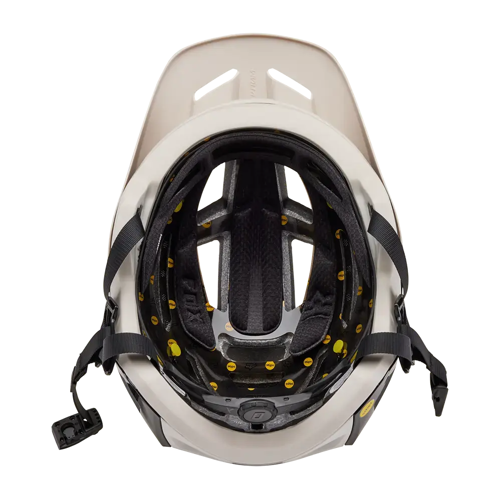 Fox Speedframe Pro Blocked MTB Fietshelm Vintage Wit