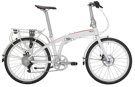 Tern Eclipse P9 Wit/Rood Vouwfiets