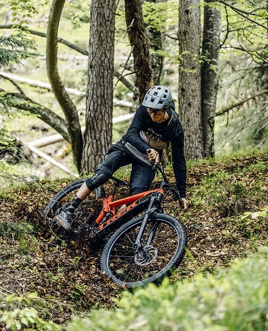 Abus MoDrop MIPS MTB Fietshelm Concrete Grijs