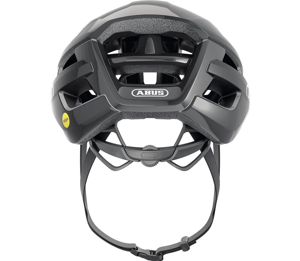 Abus PowerDome MIPS Race Fietshelm Shiny Zwart