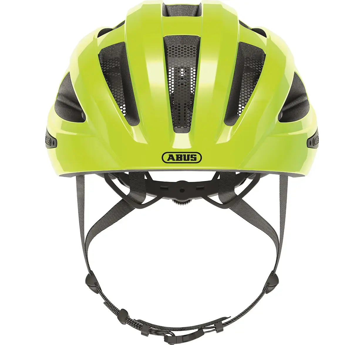 Abus Macator MIPS Race Fietshelm Fluo Geel