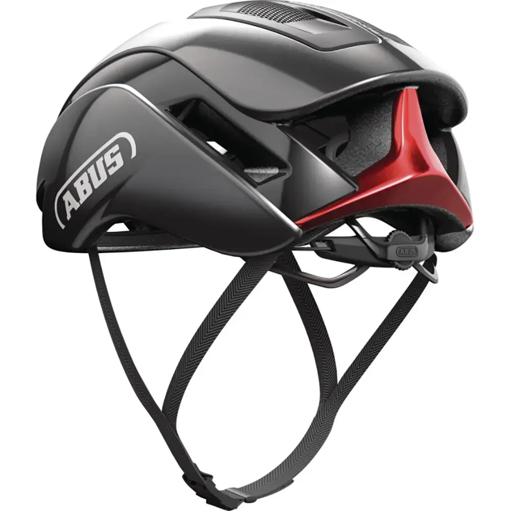 Abus Gamechanger 2.0 Race Fietshelm Titan Grijs/Rood