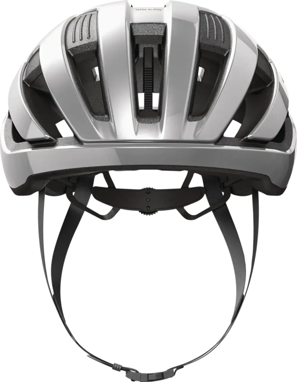 Abus WingBack Race Fietshelm Gleam Zilver