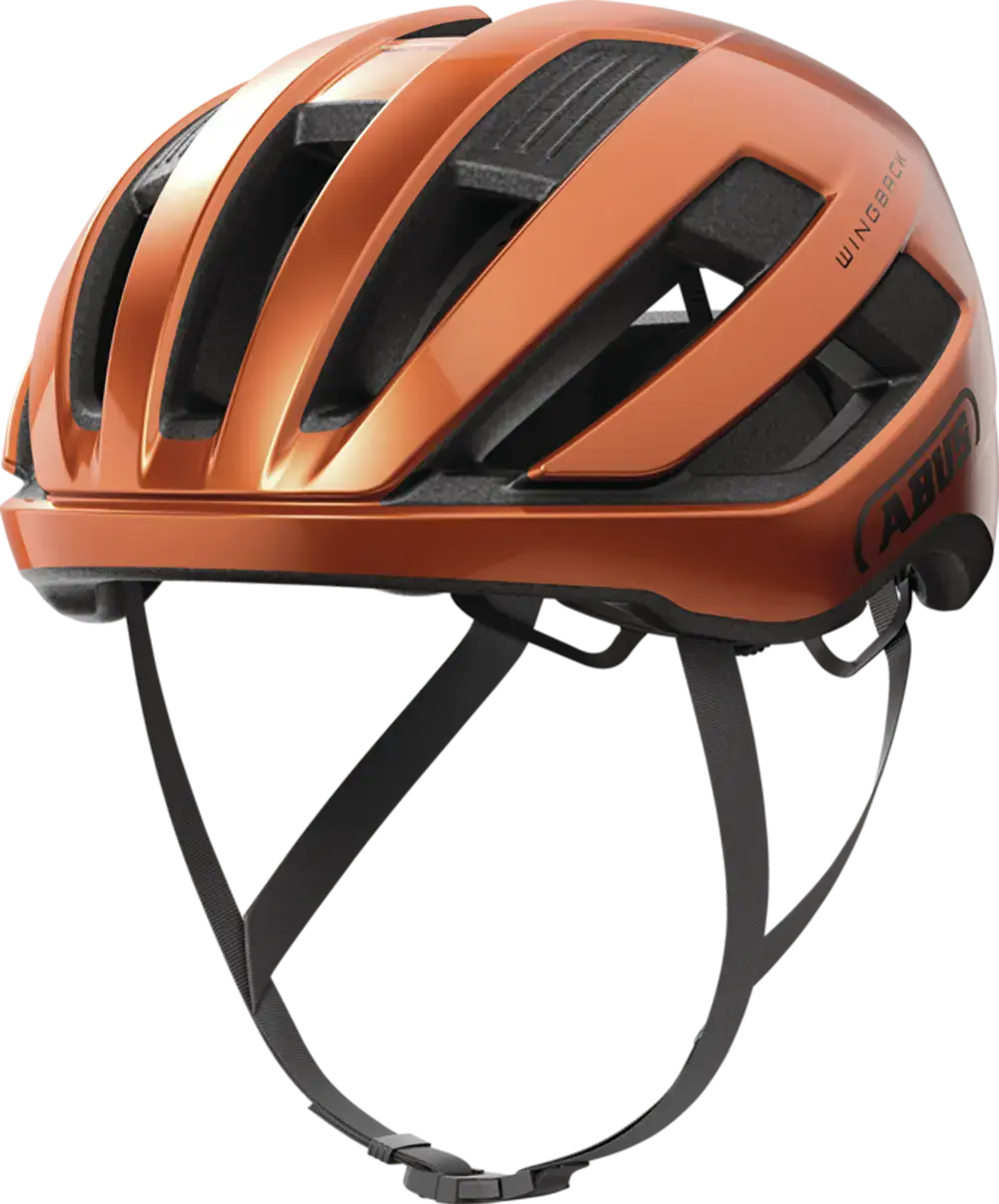 Abus WingBack Race Fietshelm Oranje