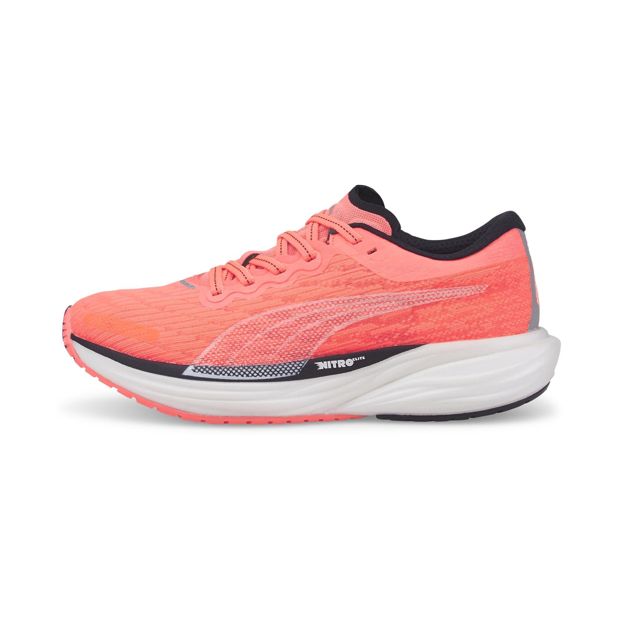 PUMA Deviate Nitro 2 Hardloopschoenen Roze/Zwart Dames koop je bij Futurumshop.nl