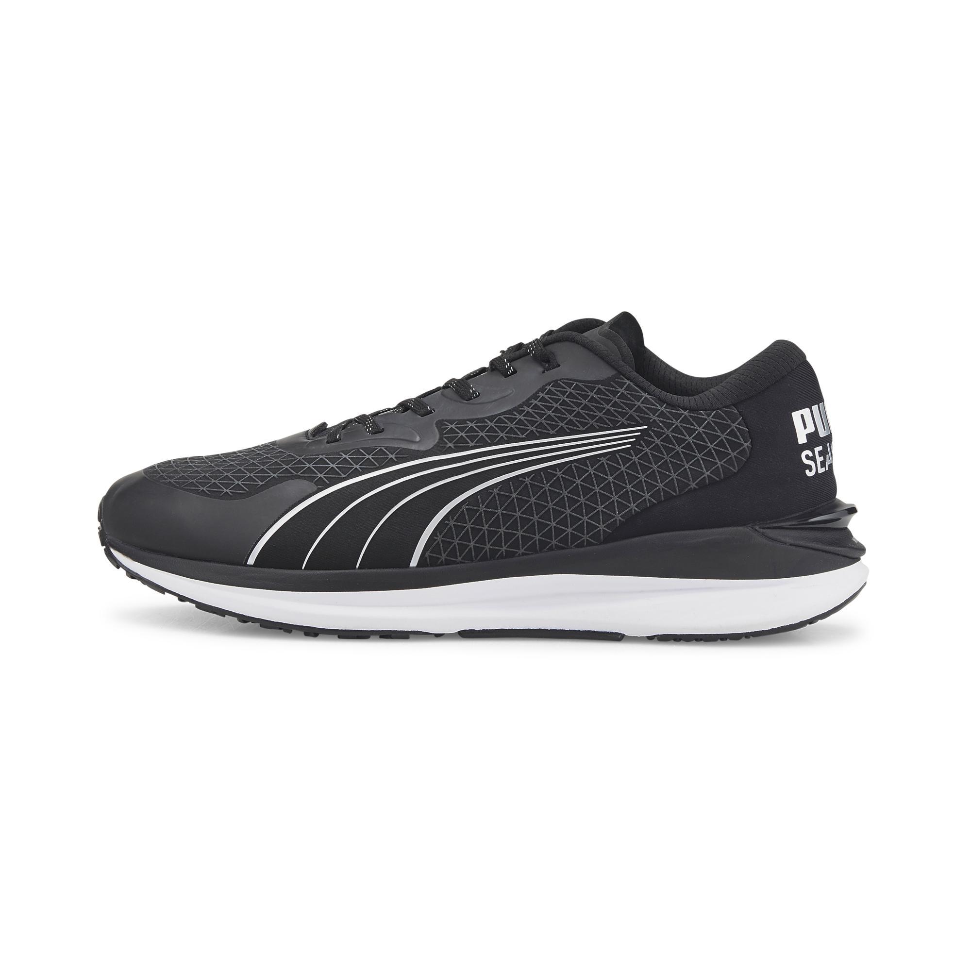 PUMA Electrify Nitro 2 WTR Hardloopschoenen Zwart/Zilver Heren