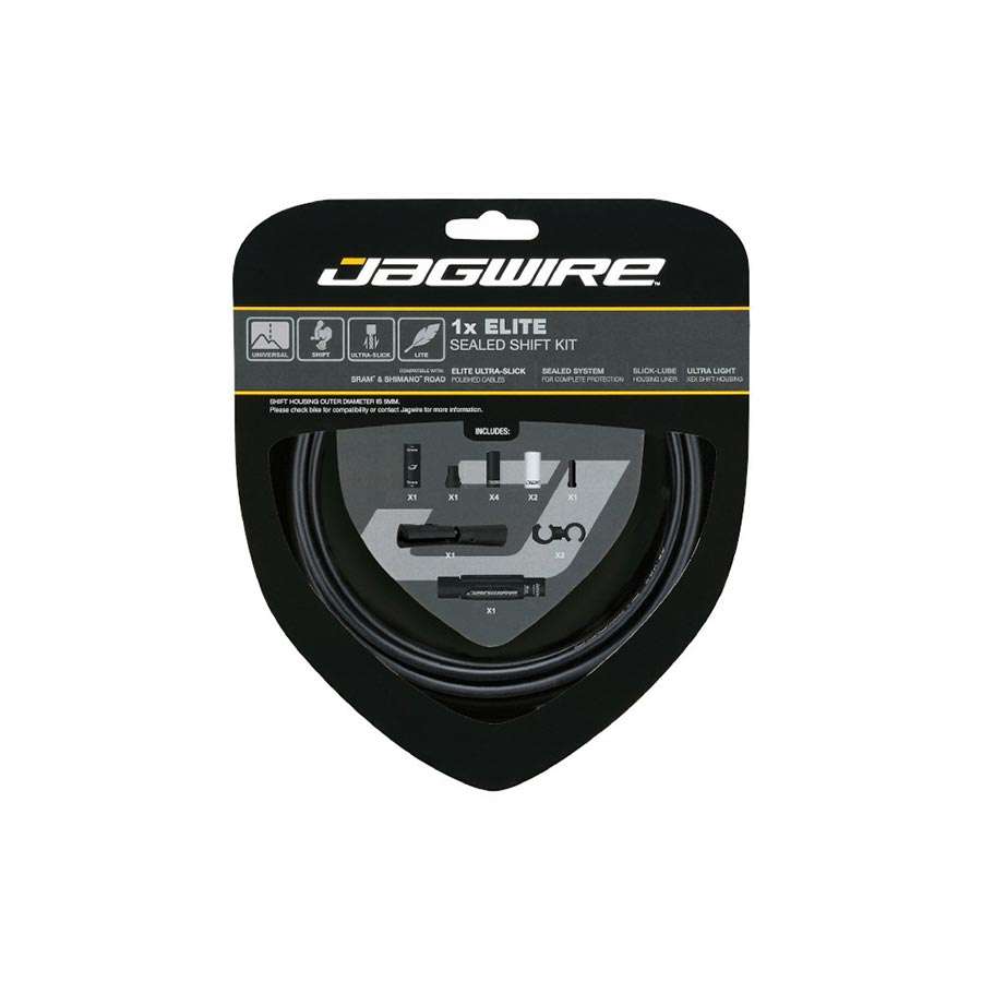 Jagwire 1X Elite Sealed Derailleurkabels Stealth Zwart koop je bij ...