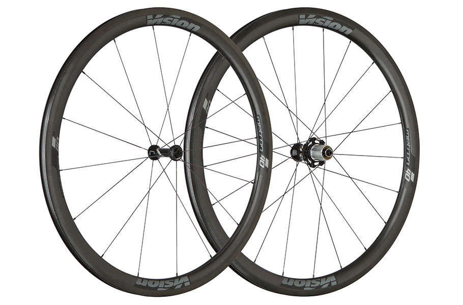 Vision Metron 40 SL Carbon Tubular Wielset Grijs