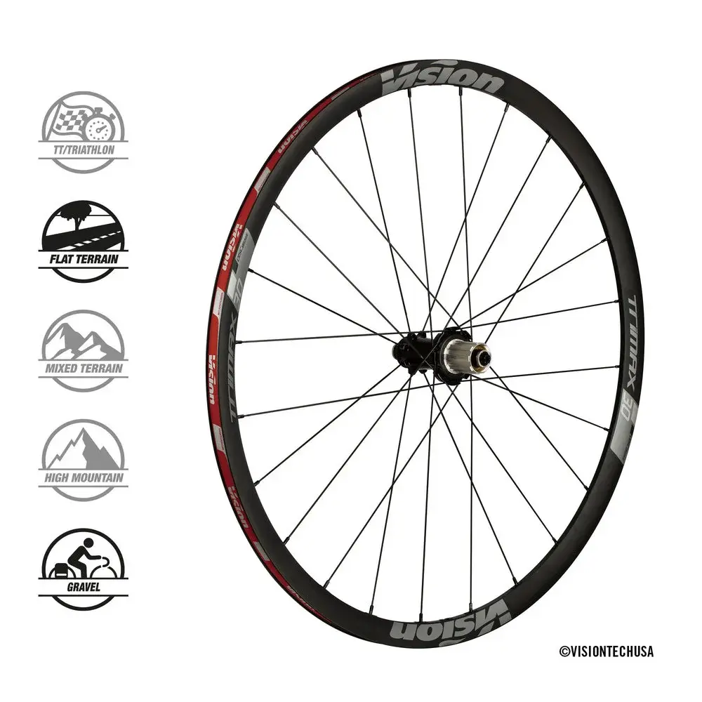 Vision Trimax 30 Disc CL Race Wielset