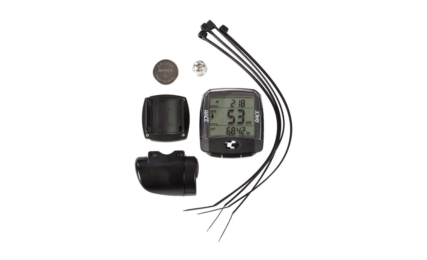 Cube Race Blackline Fietscomputer Zwart koop je bij Futurumshop.nl