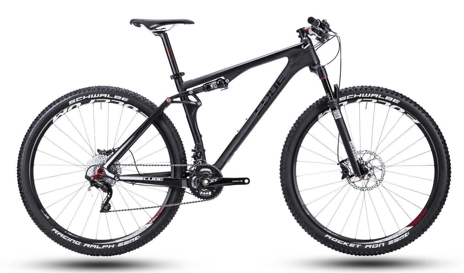 Cube AMS 100 Super HPC Race 29 Blackline Full Suspension Mountainbike