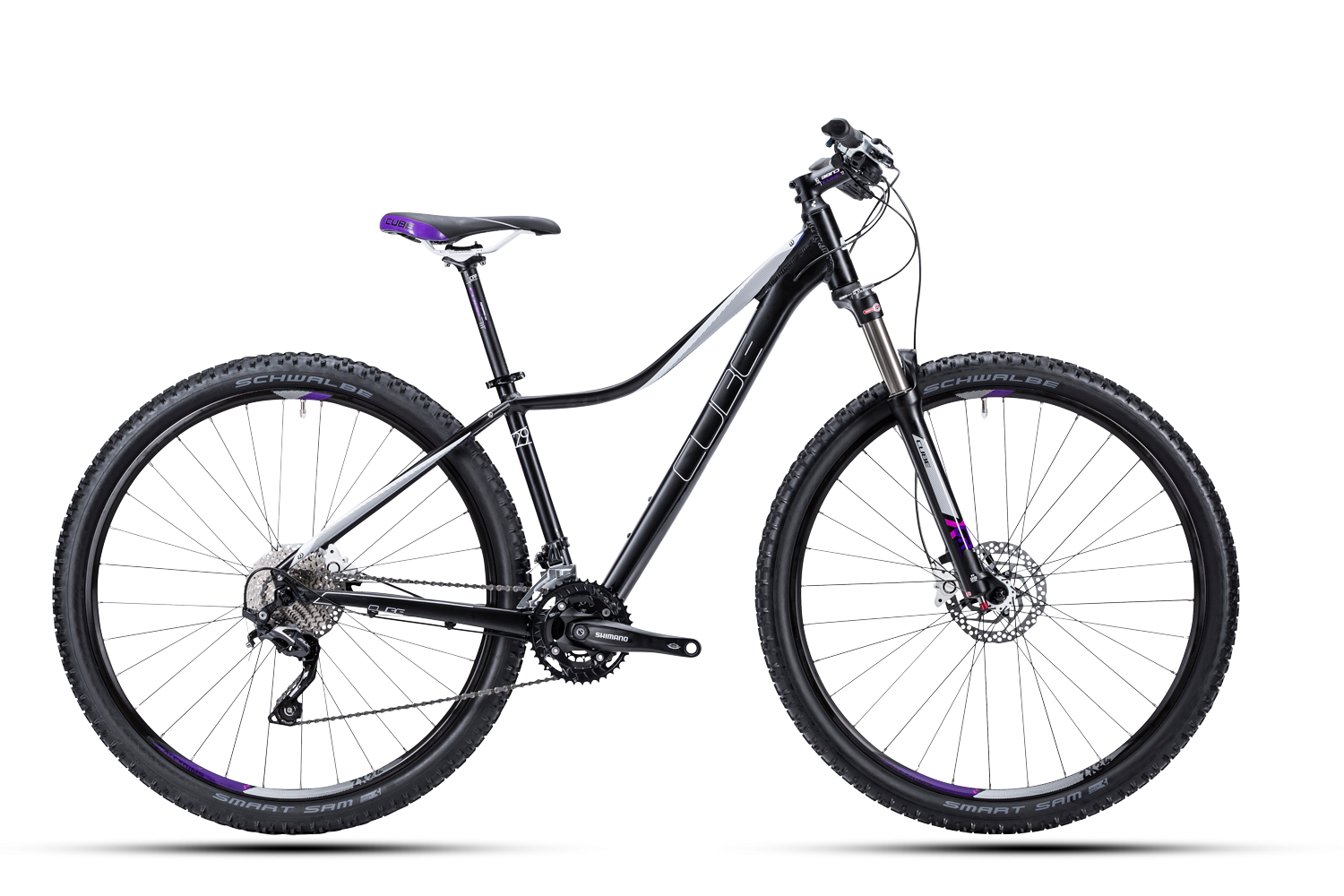 Cube Access WLS Race 27.5/29 Black´n´purple Dames Mountainbike
