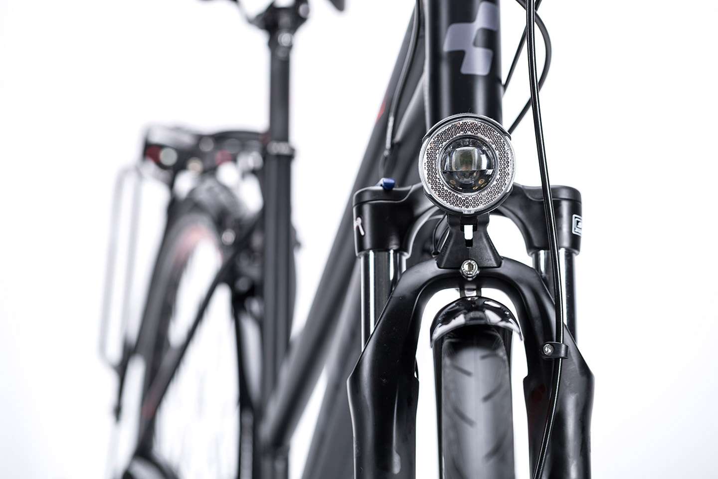 Cube Touring SL Black Anthrazit Flashred Dames Trekking Mountainbike ...