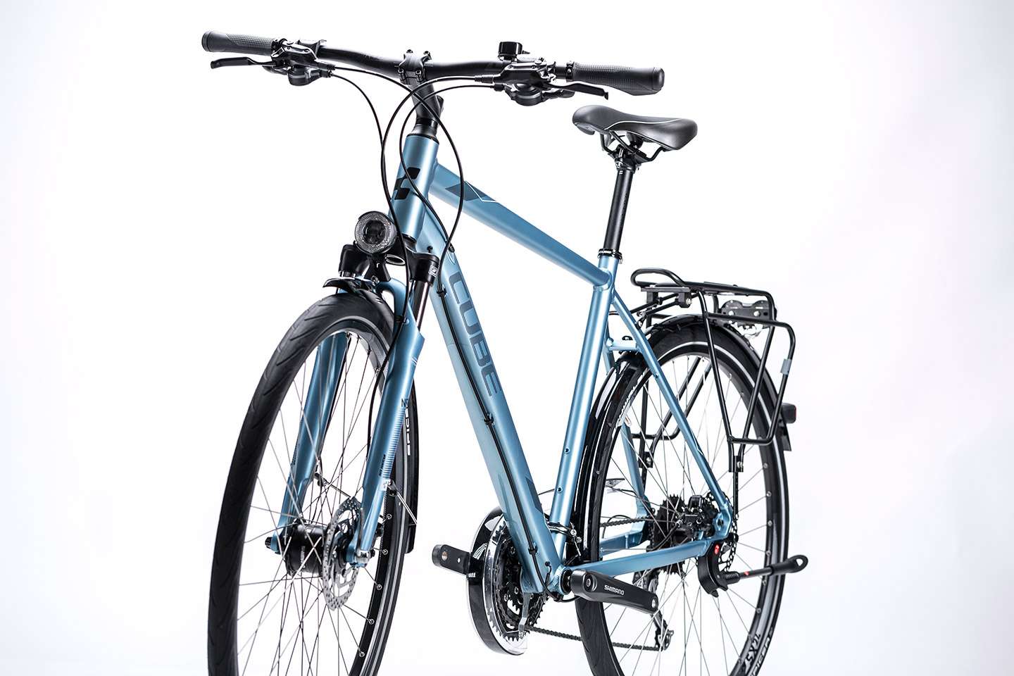 Cube Touring Exc Metallic Blue Trekkingfiets