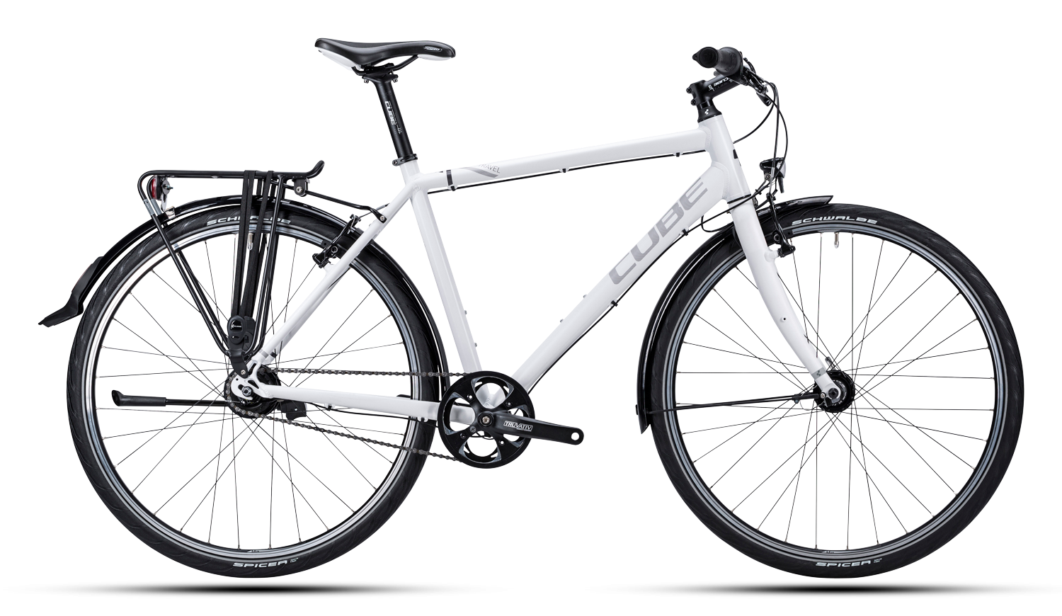 Cube Travel Pro RF White Anthrazit Trekking Mountainbike koop je bij ...