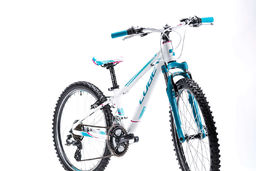 Cube Kid 240 Girl White´n´blue Kinder Mountainbike 24 inch koop je bij ...