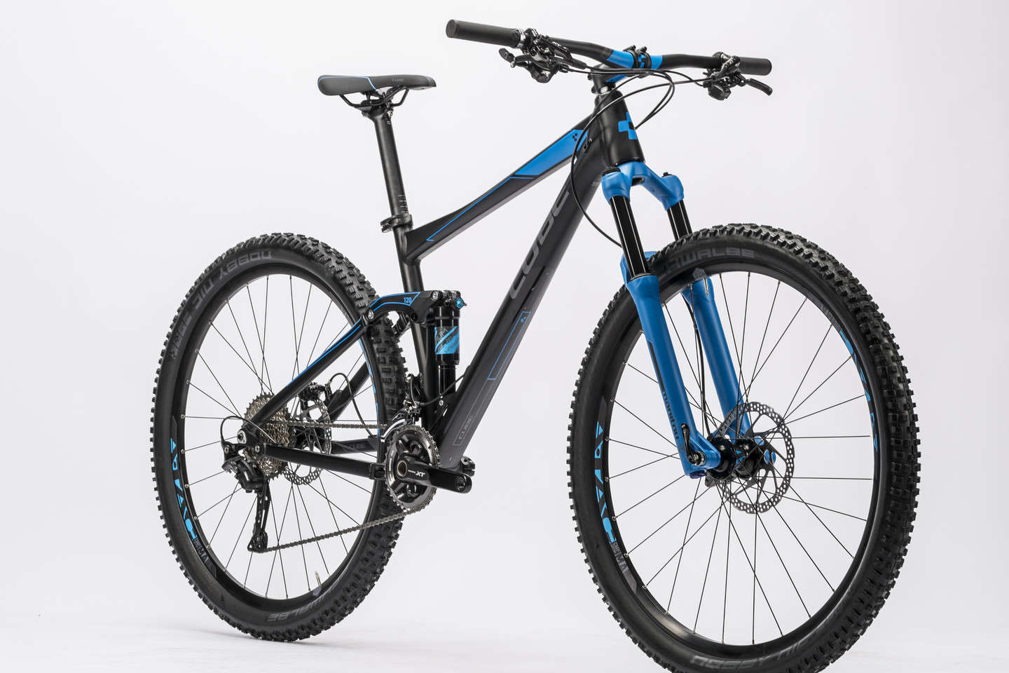 Cube Stereo 120 HPA Race Black´n´blue Fully Mountainbike 27.5 inch
