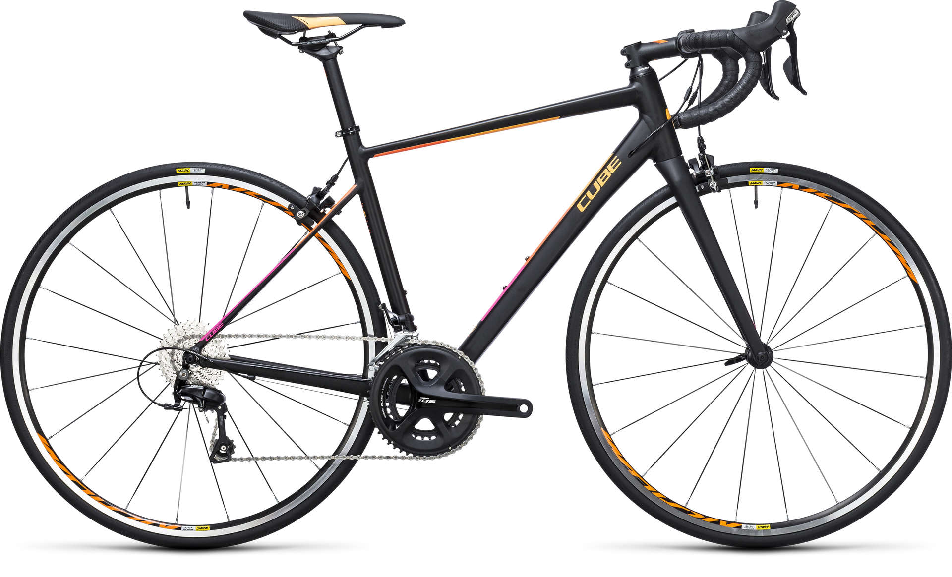 Cube Axial WLS Race Black`n`Orange Dames Racefiets