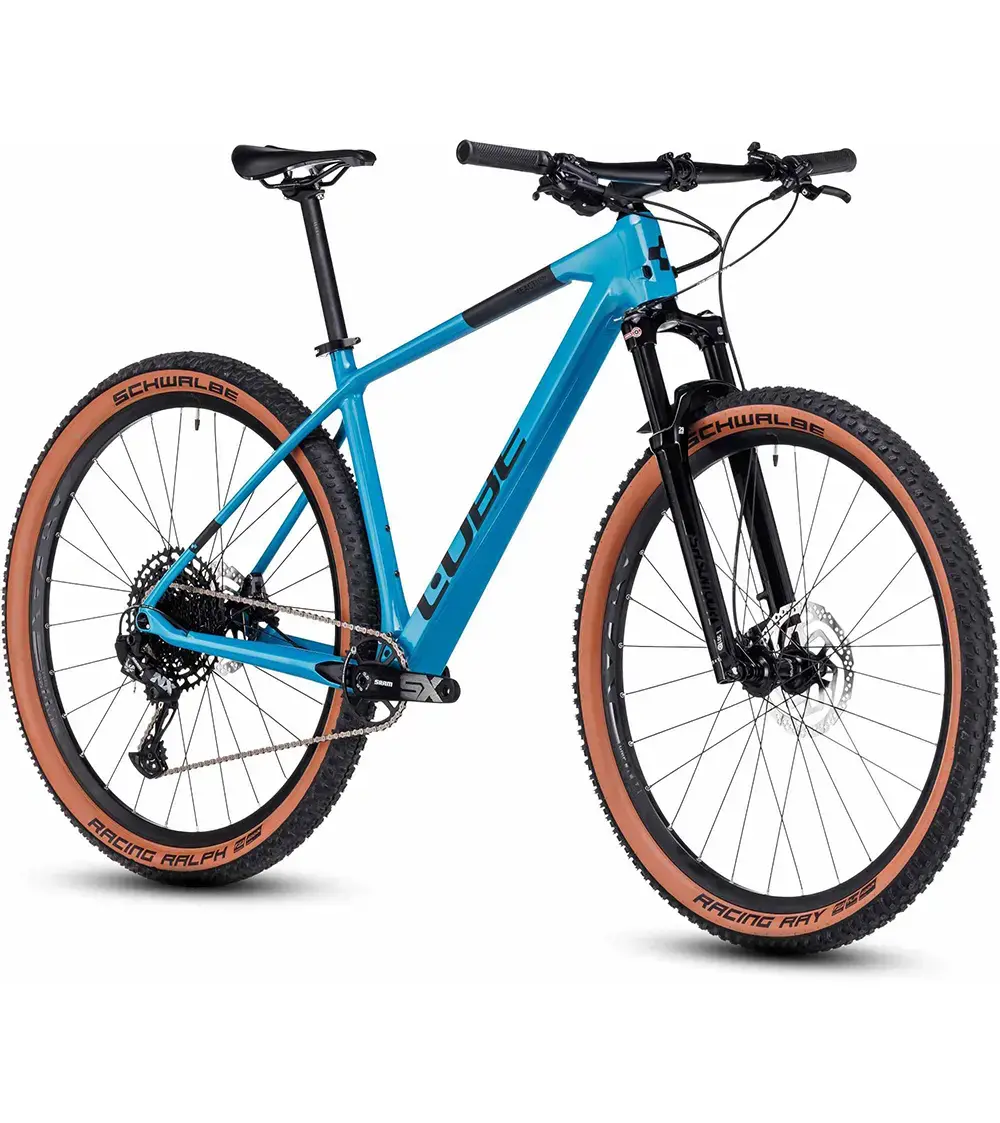 Cube Reaction C:62 One Mountainbike Blauw/Zwart Heren