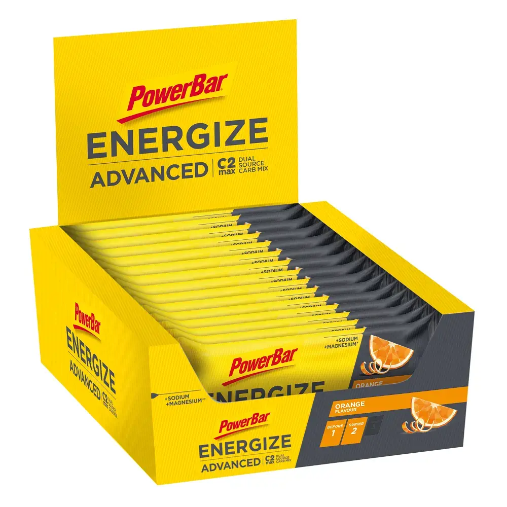 PowerBar Energize Advanced Repen Sinaasappel 15 stuks