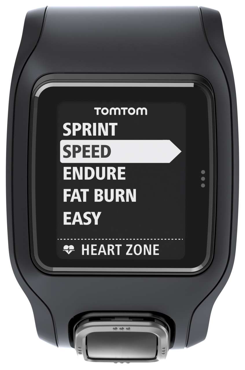 TomTom Runner Cardio GPS-sporthorloge Zwart