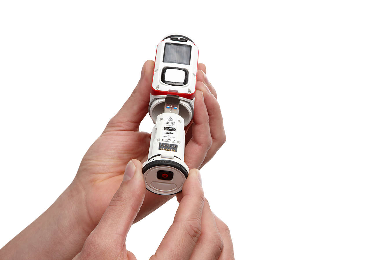 TomTom Bandit Batt-Stick in waterdichte hoes