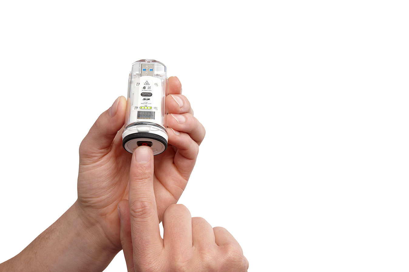 TomTom Bandit Batt-Stick in waterdichte hoes