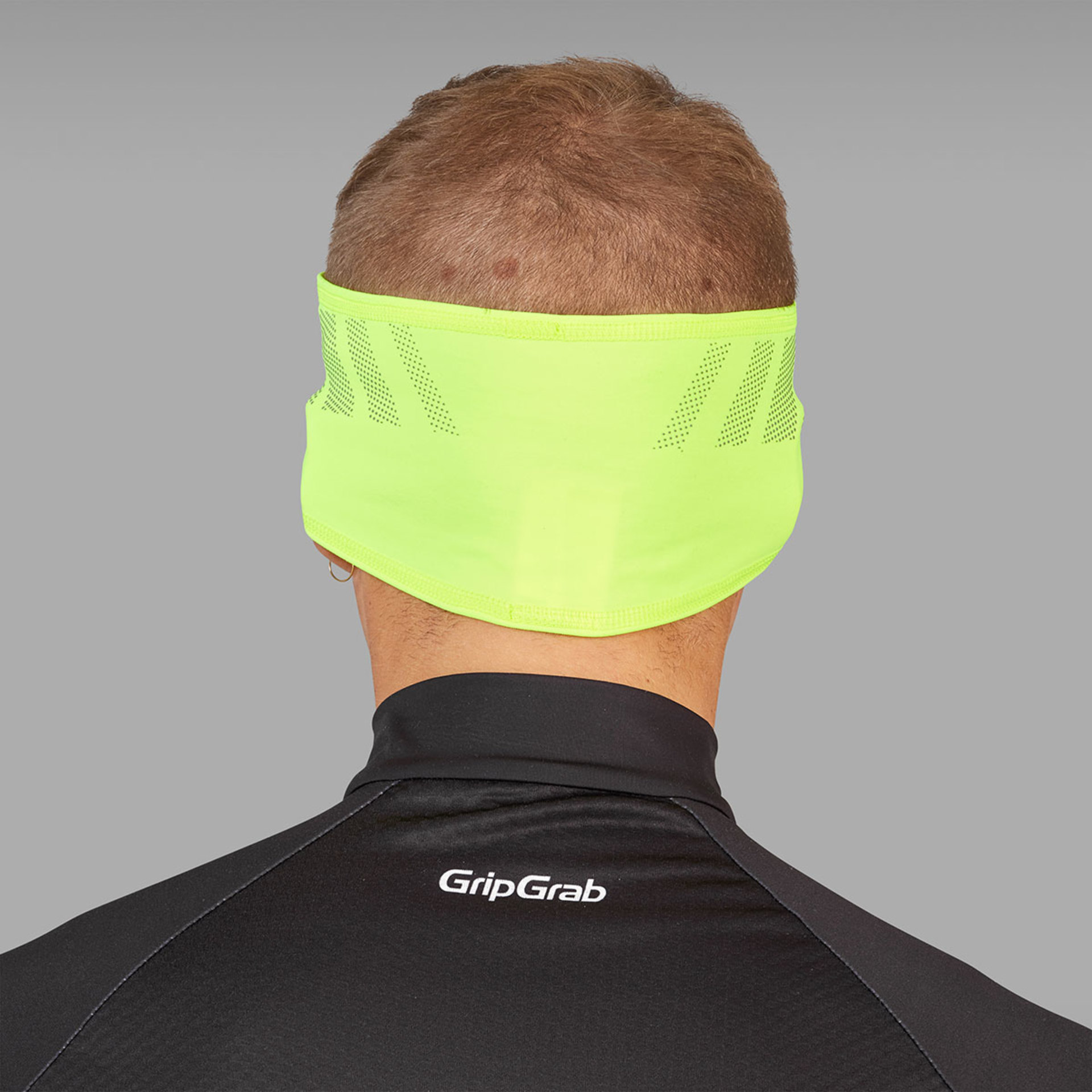 GripGrab Windproof Hoofdband Hi-Vis Geel koop je bij Futurumshop.nl