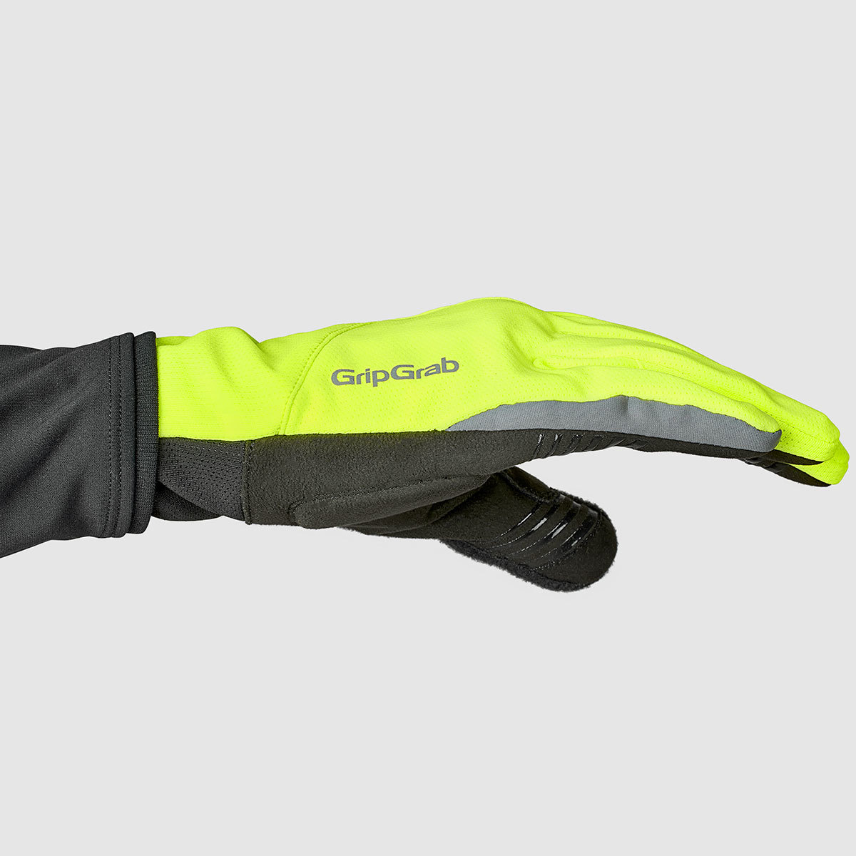 GripGrab Hurricane 2 Windproof Midseason Fietshandschoenen Hi-Vis Geel