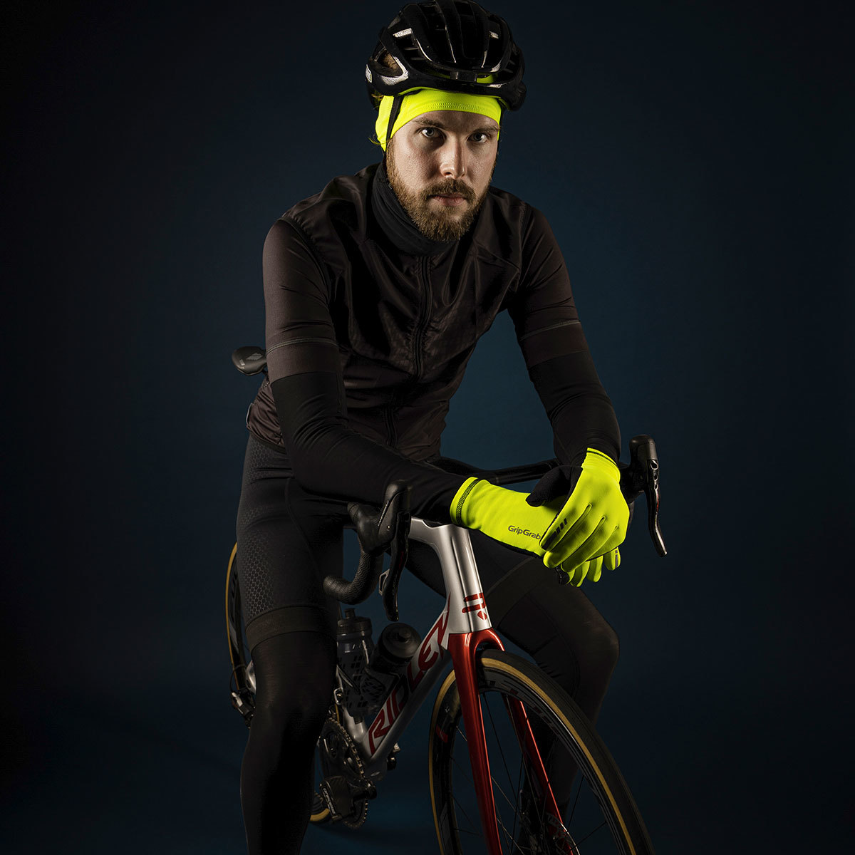 GripGrab Insulator 2 Midseason Fietshandschoenen Hi-Vis Geel