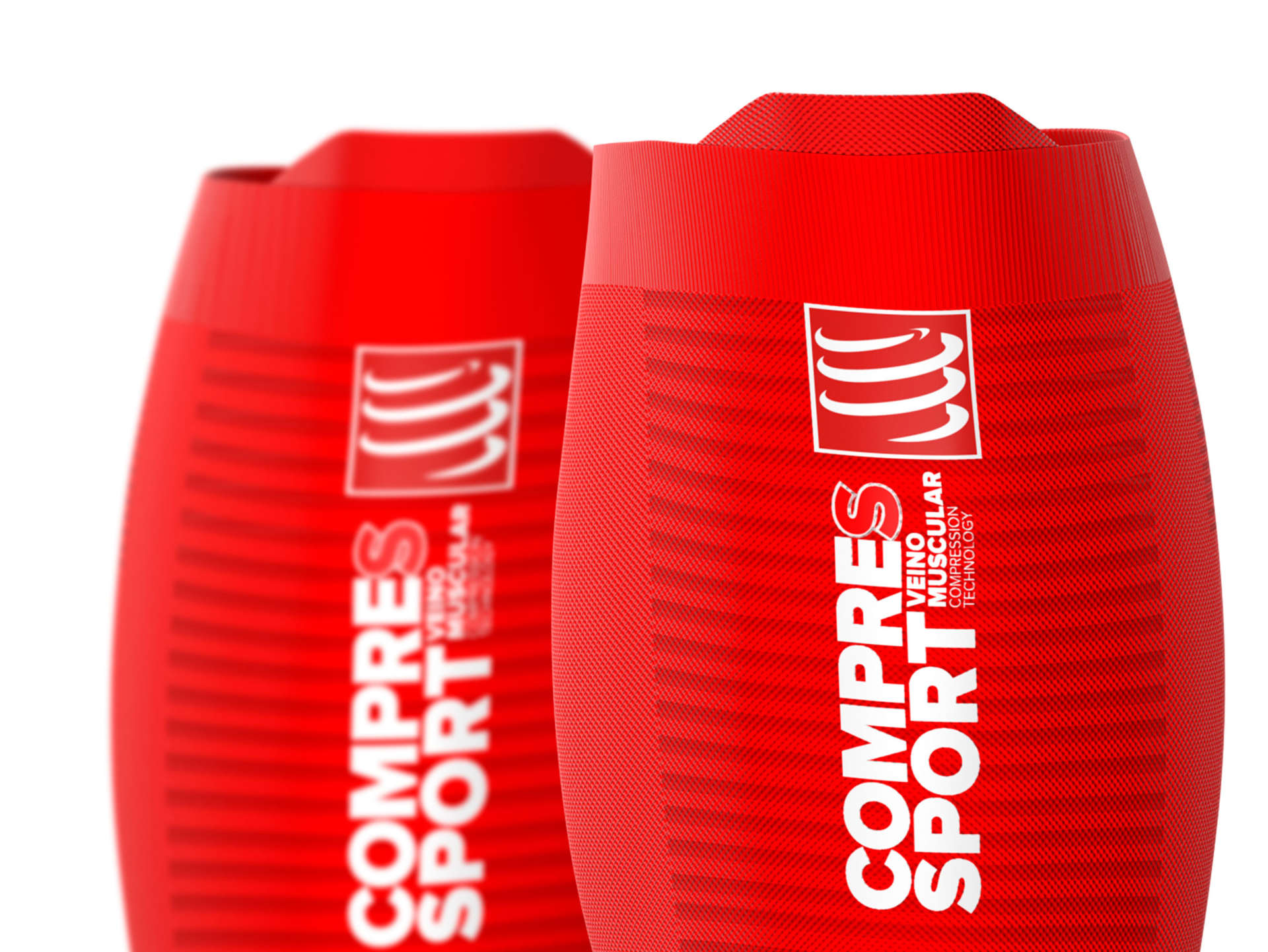 Compressport Calf R2V2 Oxygen Compressiekousen Rood koop je bij ...